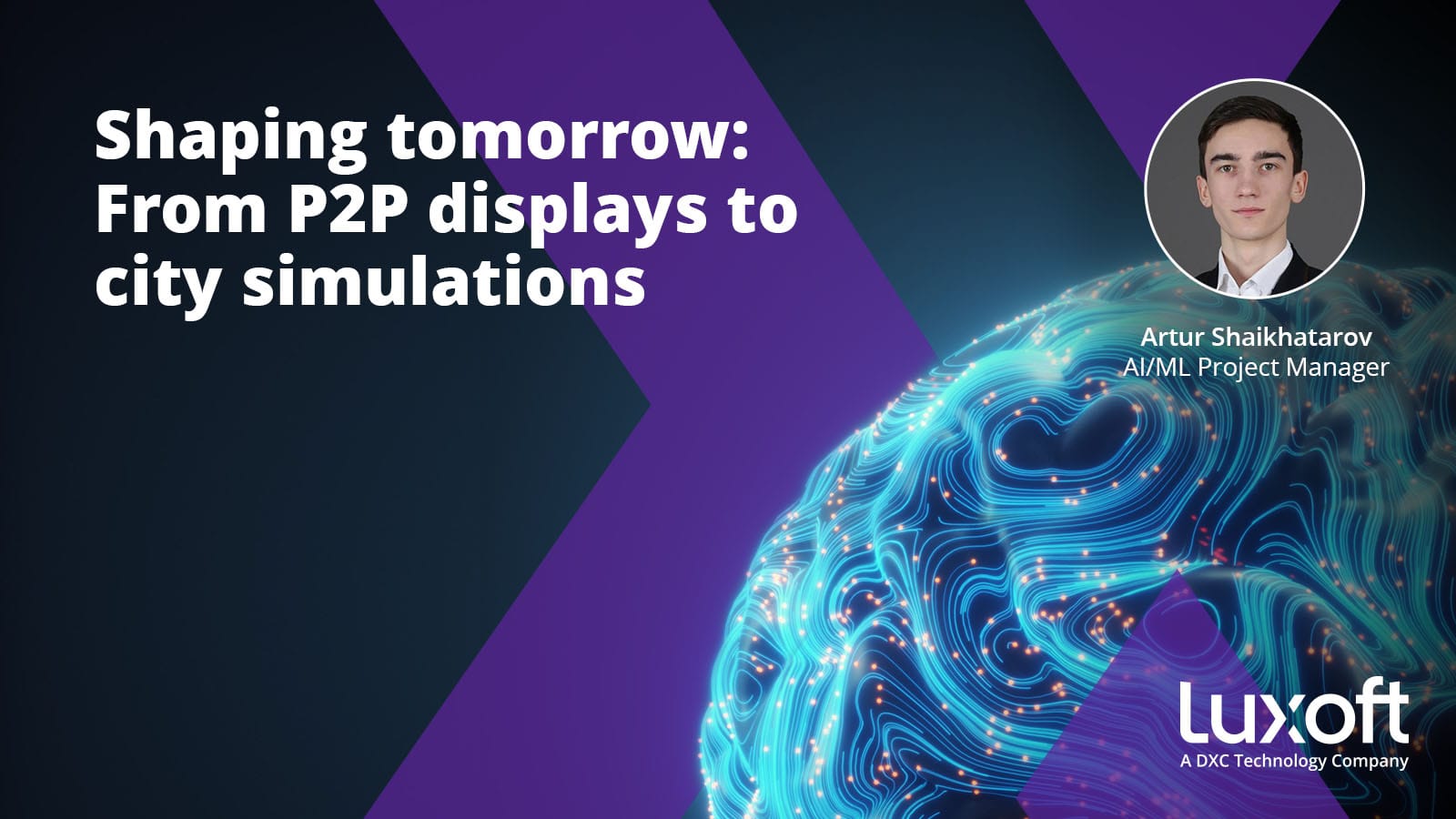 Shaping tomorrow: From P2P displays to city simulations